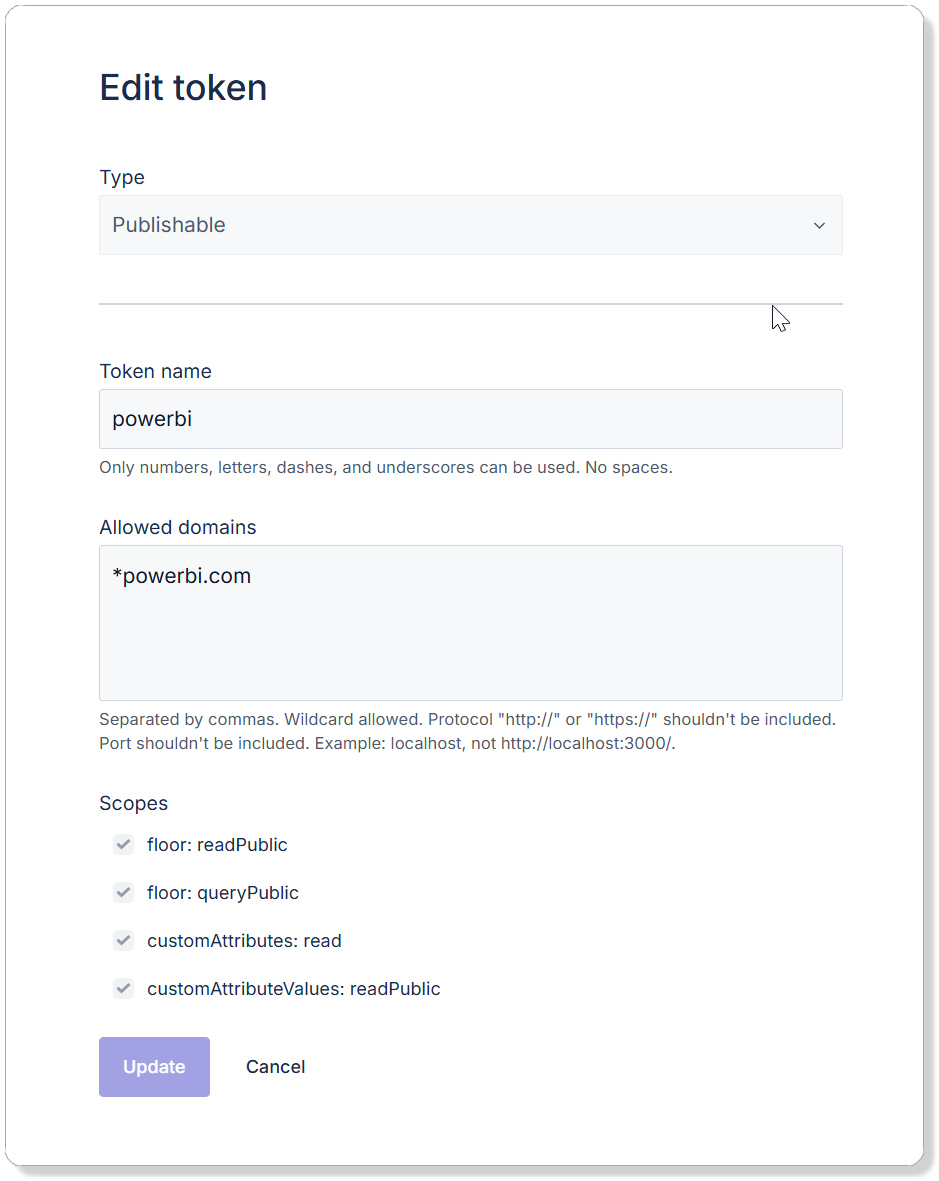 Viewing Archilogic Data in Power BI