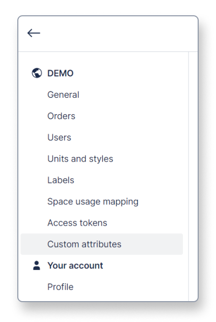 Create a custom attribute