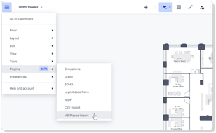 Microsoft Places Data-Mapping Process