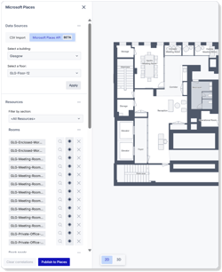 Microsoft Places Data-Mapping Process