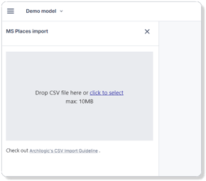 Microsoft Places Data-Mapping Process