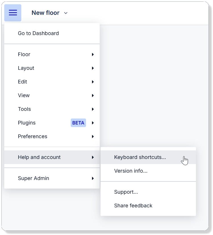 How to use keyboard shortcuts