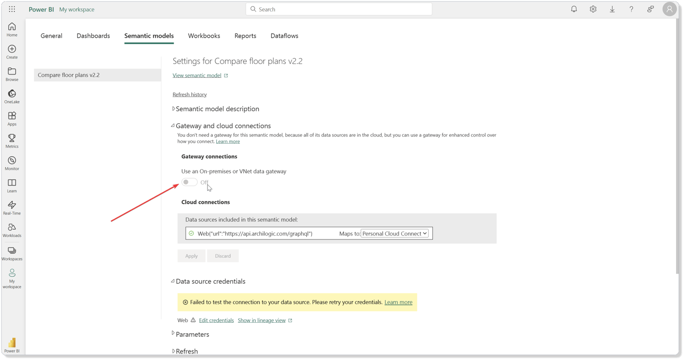 Viewing Archilogic Data in Power BI