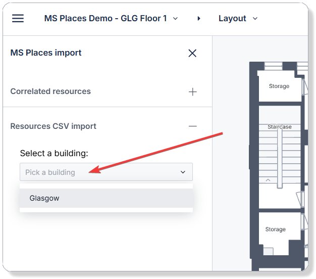 Microsoft Places Data-Mapping Process