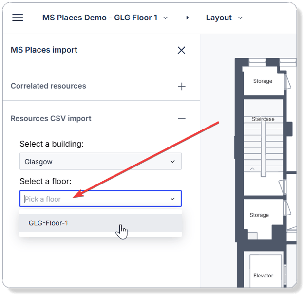 Microsoft Places Data-Mapping Process