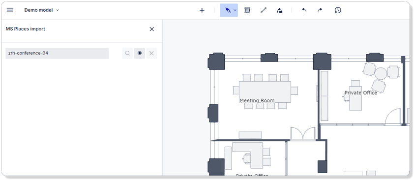 Microsoft Places Data-Mapping Process