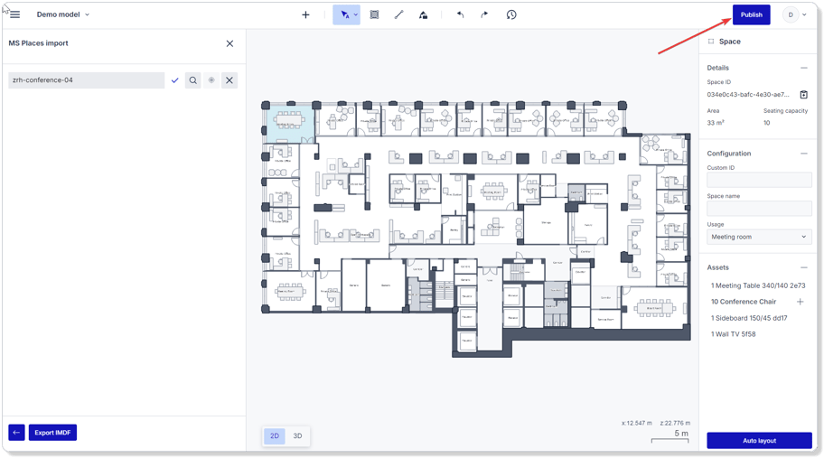 Microsoft Places Data-Mapping Process
