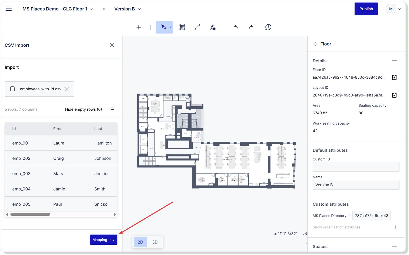 How to import custom information via CSV